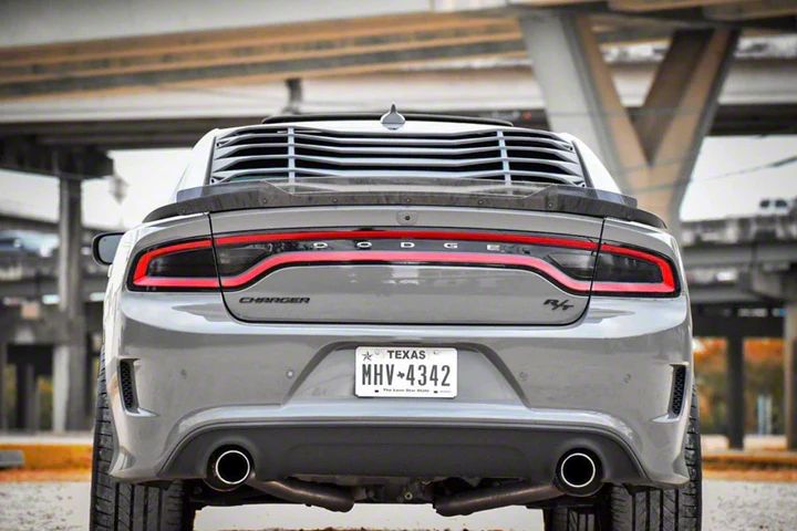 Charger Standard Wicker Bill; Polished (15-19 Charger SRT Hellcat; 15 ...
