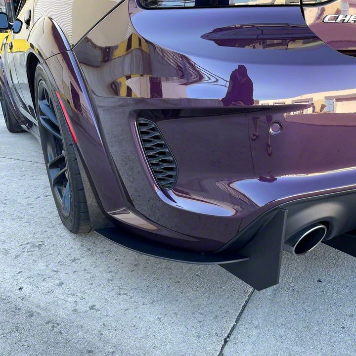 Charger Stealth Diffuser; Side Extensions (20-23 Charger Widebody w ...