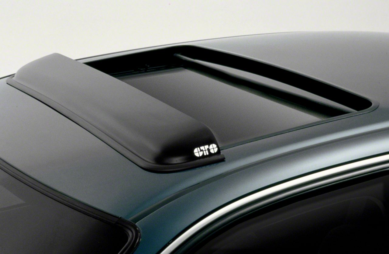Charger Sunroof Windguard for 31-Inch Wide or Less Sunroofs; Smoked ...