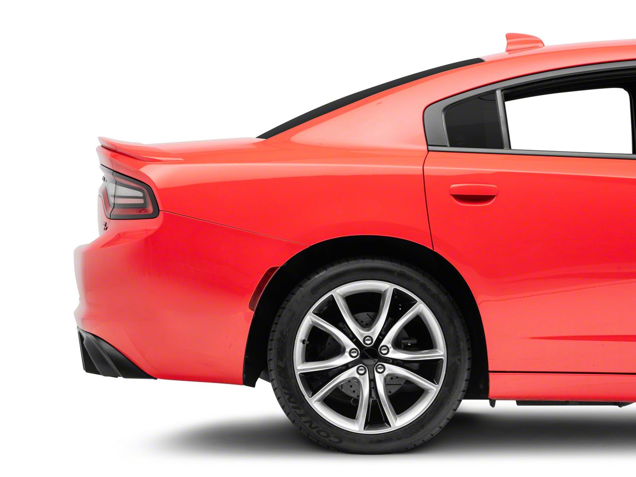 Charger SXT Style Rear Diffuser; Gloss Black (15-18 Charger R/T; 15-23 ...