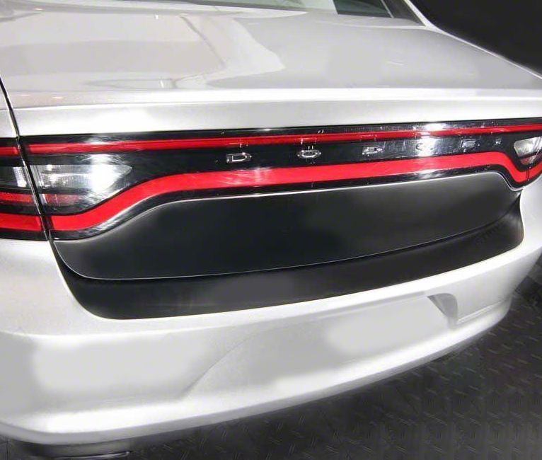 Charger Trunk Deck and Rear Blackout Stripes; Gloss Black (11-14 ...