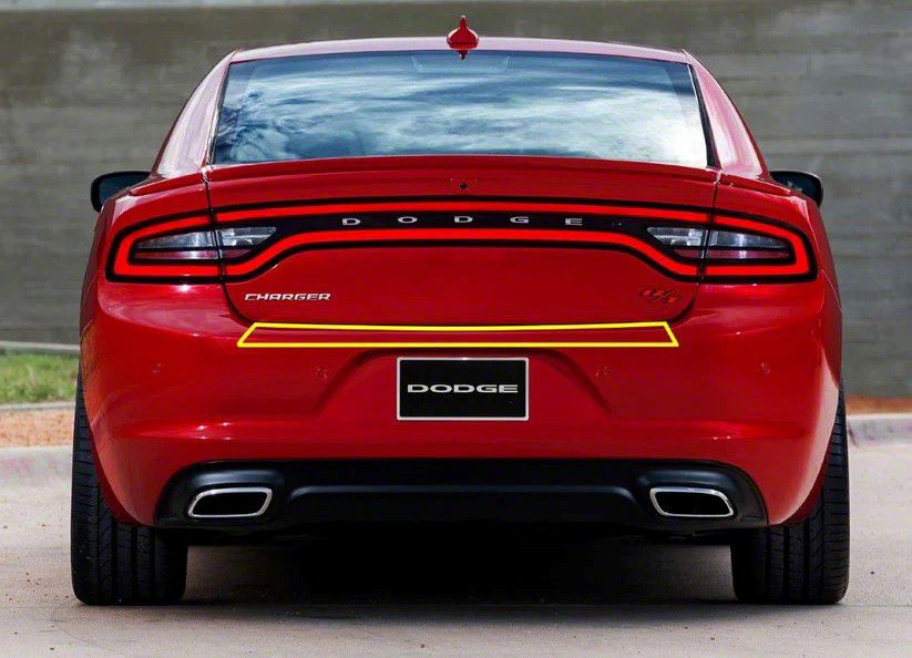Charger Trunk and Top Bumper Paint Protection Film (15-23 Charger ...