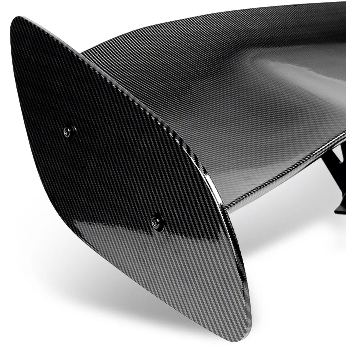 Charger Type-2 GT Style Universal Wing with Mounts; Carbon Fiber ...