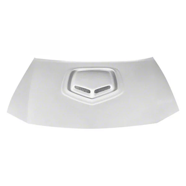 Charger Type-Shaker Style Ram Air Hood; Unpainted (06-10 Charger ...