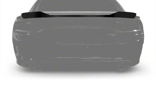 Charger V3R Wicker Bill Rear Spoiler Add-On; Satin Black Ice (15-23 ...
