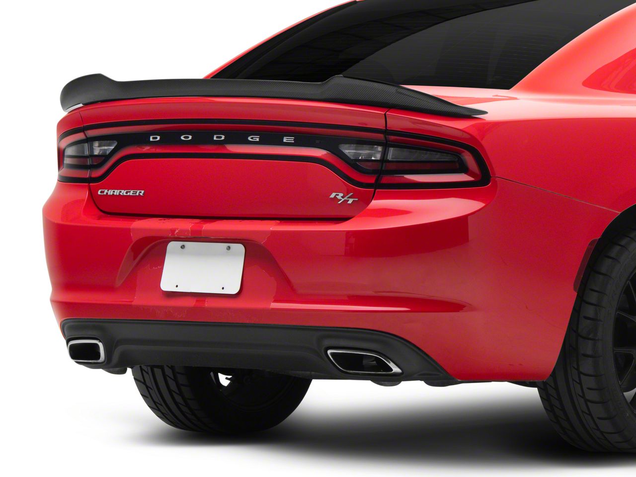 Charger V5R Carbon Fiber Rear Wing Spoiler; Gloss Carbon Fiber (11-23 ...
