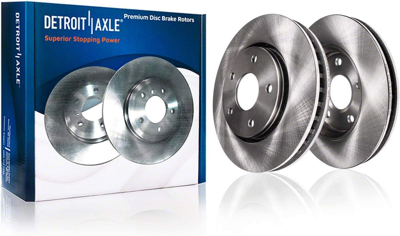 Charger Vented Brake Rotor and Pad Kit; Front and Rear (06-20 RWD V6 ...