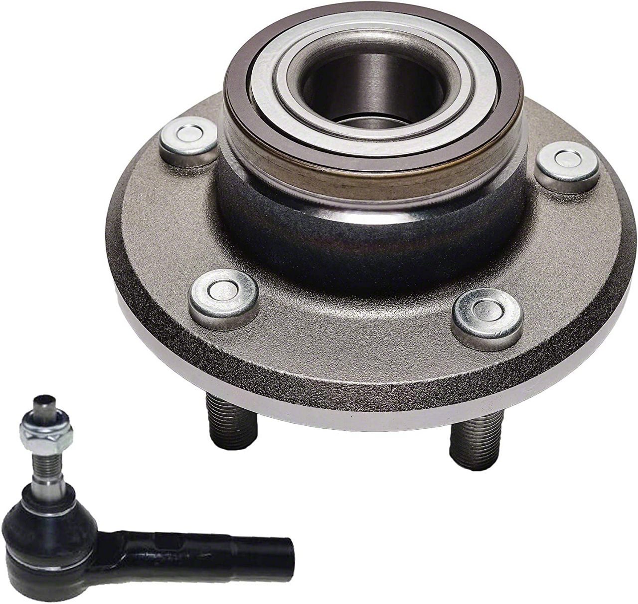 Charger Wheel Hub Assembly with Outer Tie Rod; Front (06-10 RWD Charger ...