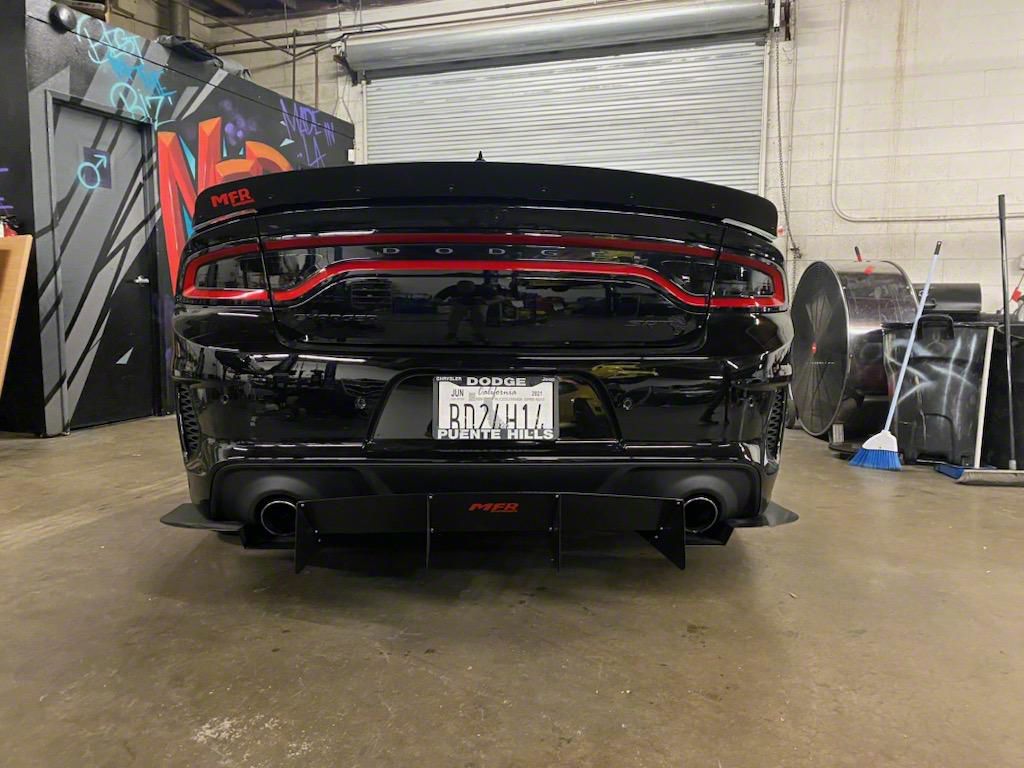Charger Wickerbill V2 Rear Spoiler (21-23 Charger Daytona, SRT Hellcat ...