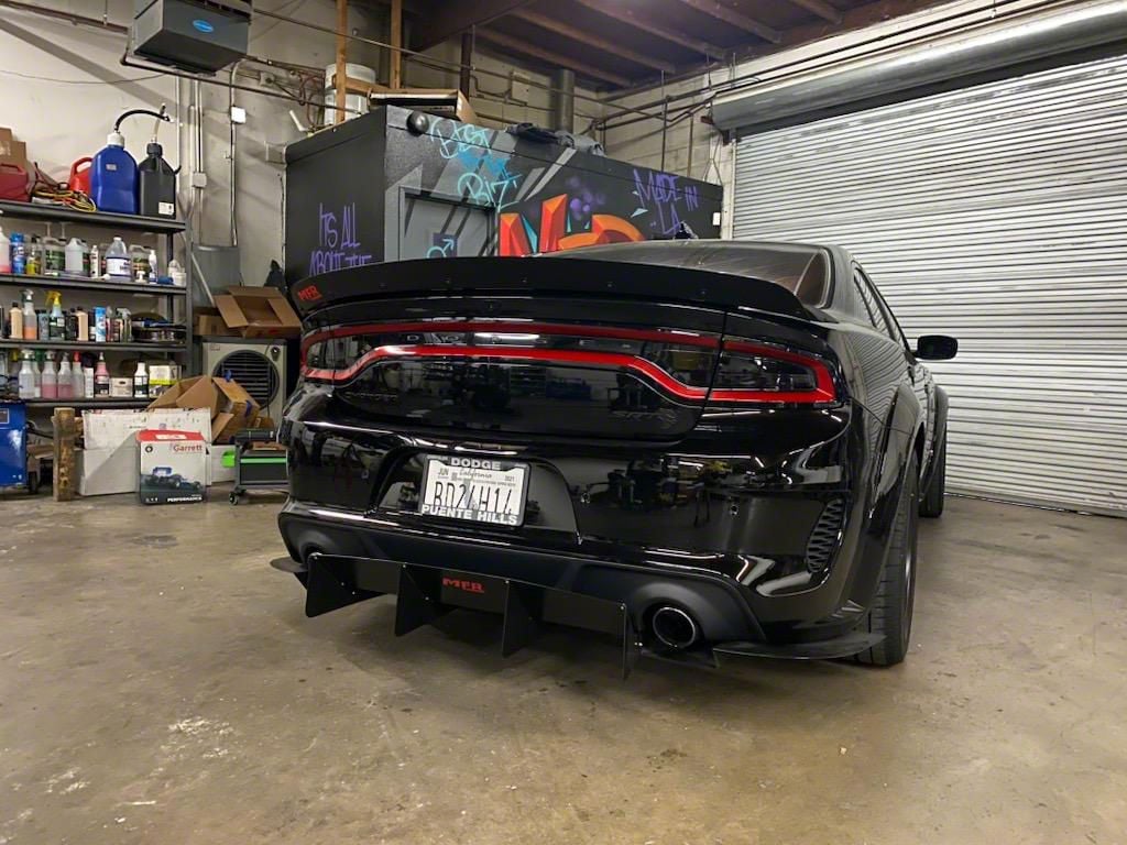 Charger Wickerbill V2 Rear Spoiler (21-23 Charger Daytona, SRT Hellcat ...