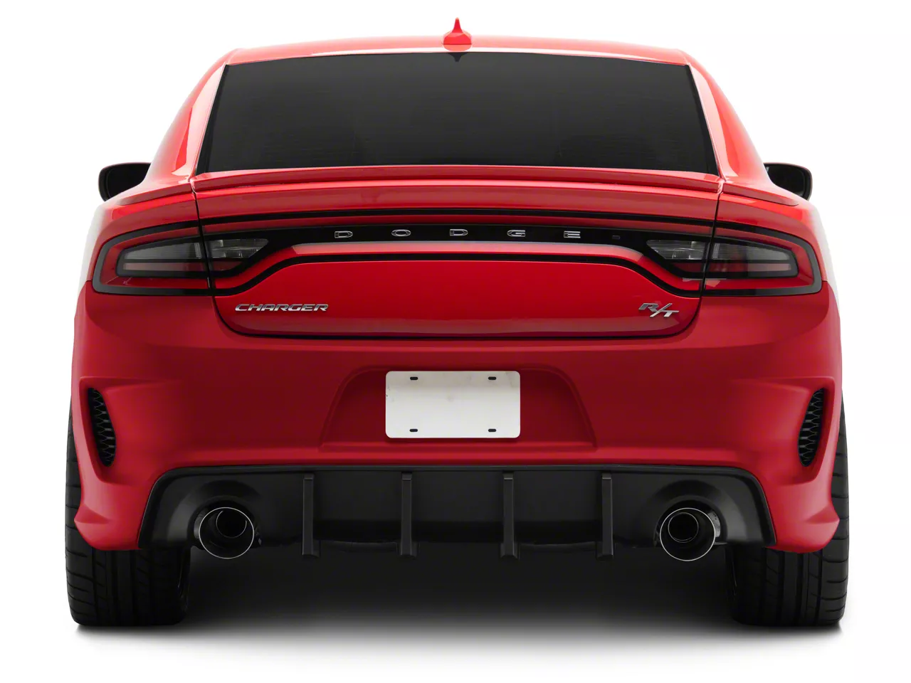 Charger Widebody Look Narrow Rear Bumper; Unpainted (15-23 Charger ...