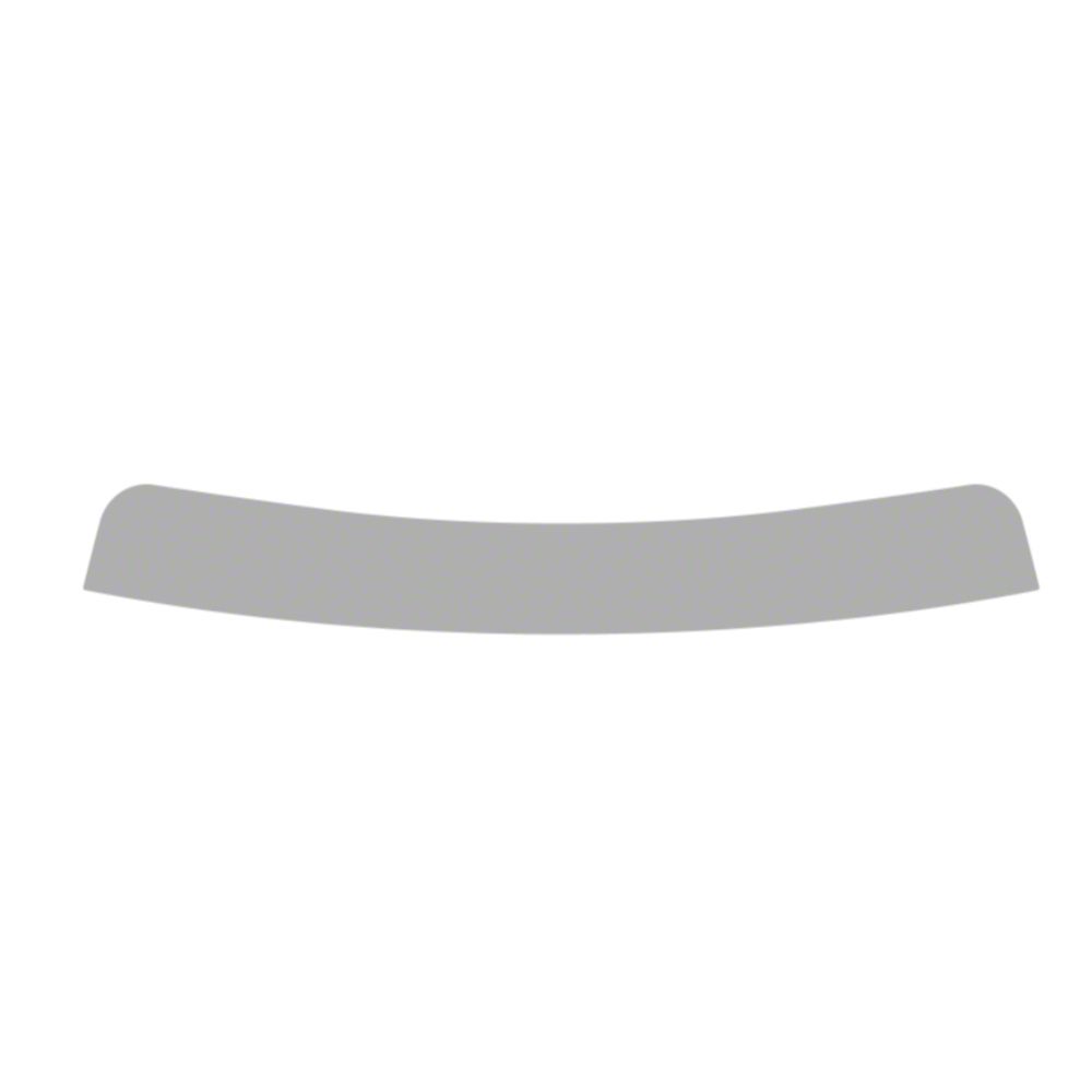Charger Window Tint Pre-Cut Kit; Windshield Eyebrow; 50% Light (15-23 ...