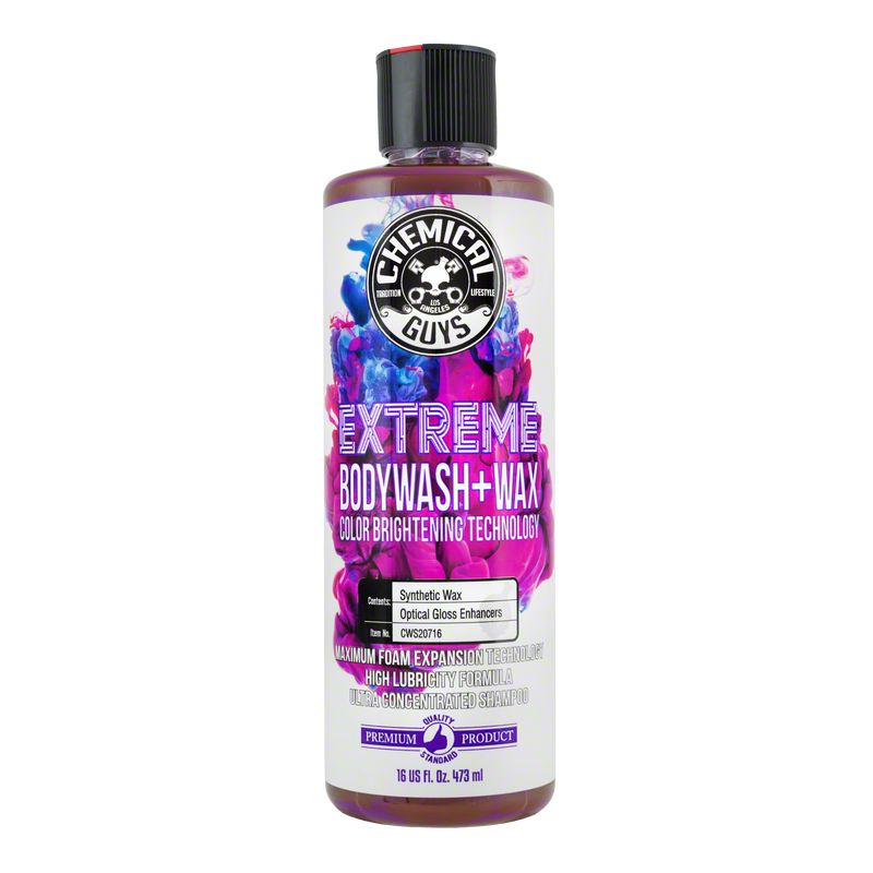 Chemical Guys Challenger Extreme Body Wash Plus Wax; 16-Ounce CWS20716