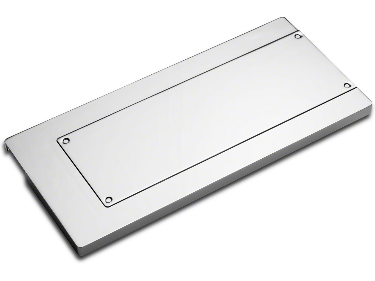 SpeedForm Mustang Modern Billet Fuse Box Cover; Chrome 41193 (05-09 ...