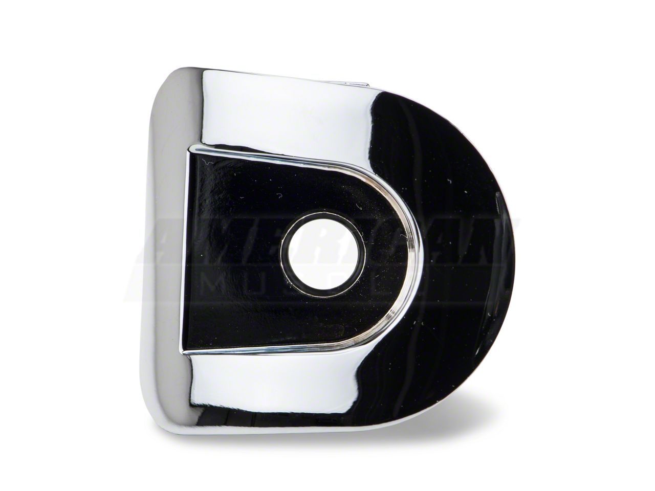 SpeedForm Mustang Modern Billet Door Lock Bezel; Chrome 41312 (05-14 ...
