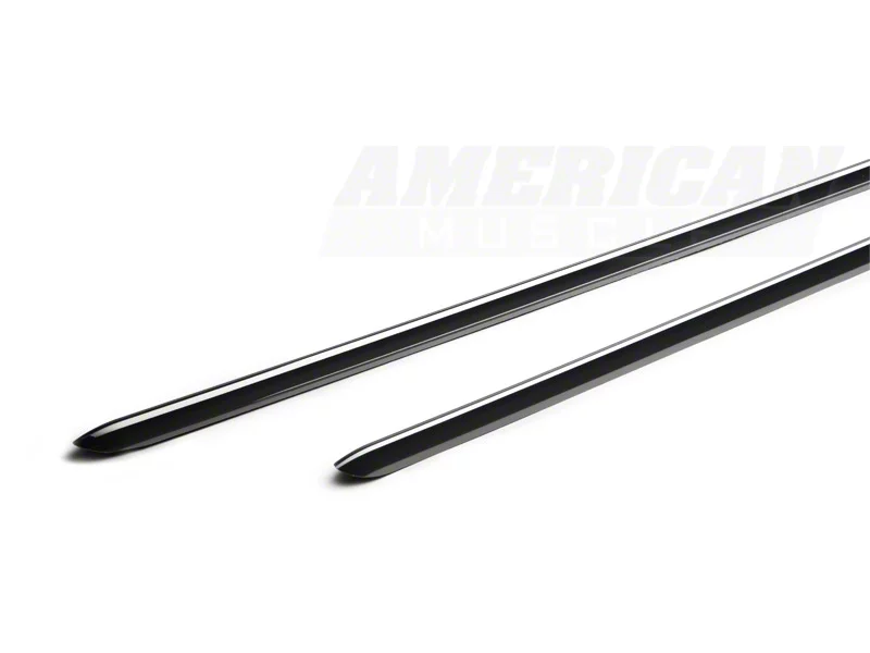 Mustang Rocker Molding Trim; Chrome (05-09 Mustang) - Free Shipping