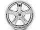 Shelby Mustang Razor Chrome Wheel; Rear Only; 20x10 SB698S2167 (05-09 ...