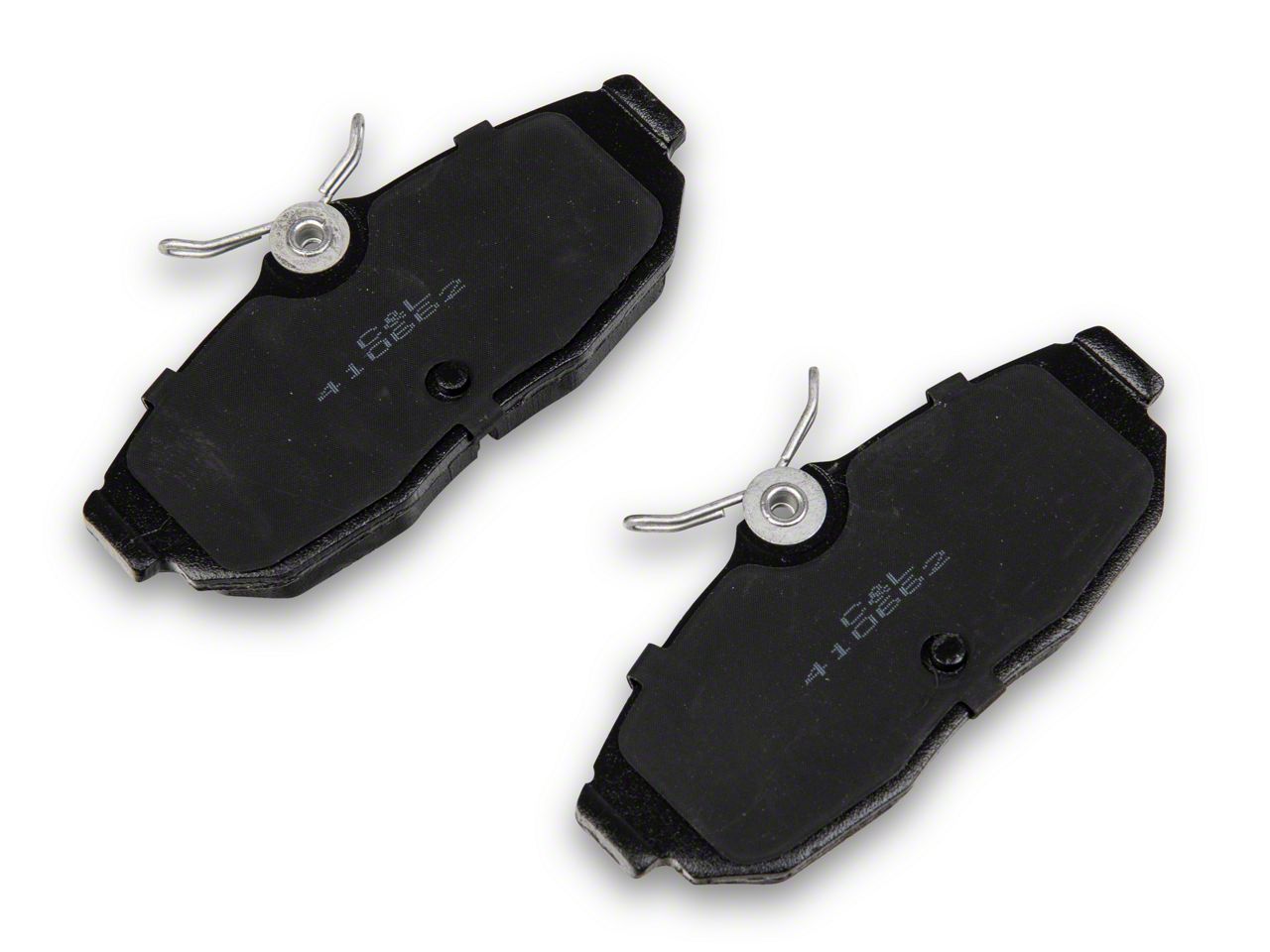 C&L Mustang Super Sport Brake Rotor and Pad Kit; Rear 410663 (05-10 ...