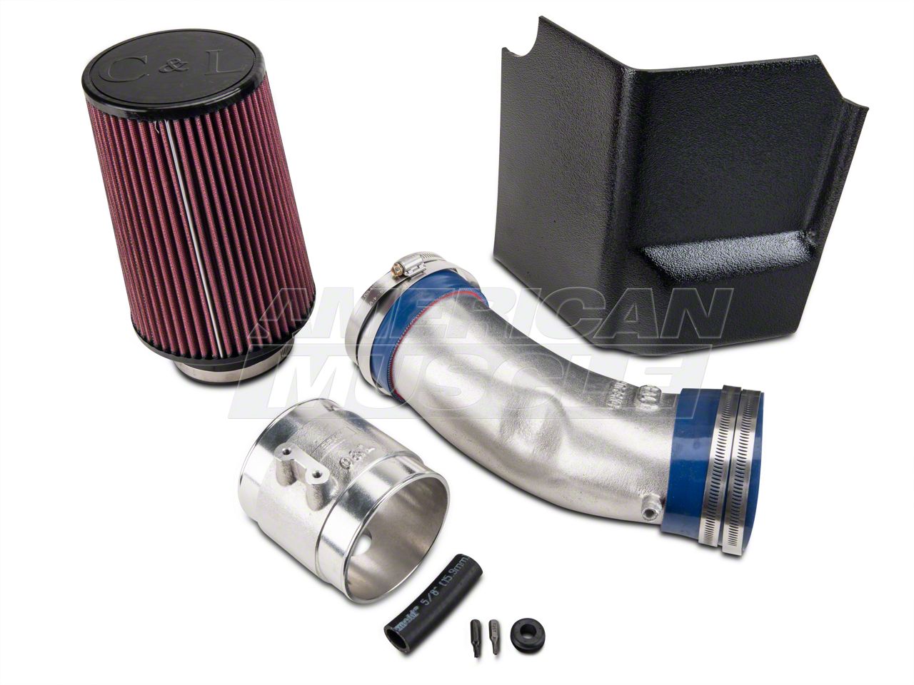 C&L Mustang Cold Air Intake with 95mm MAF 98407 (03-04 Mustang Cobra ...