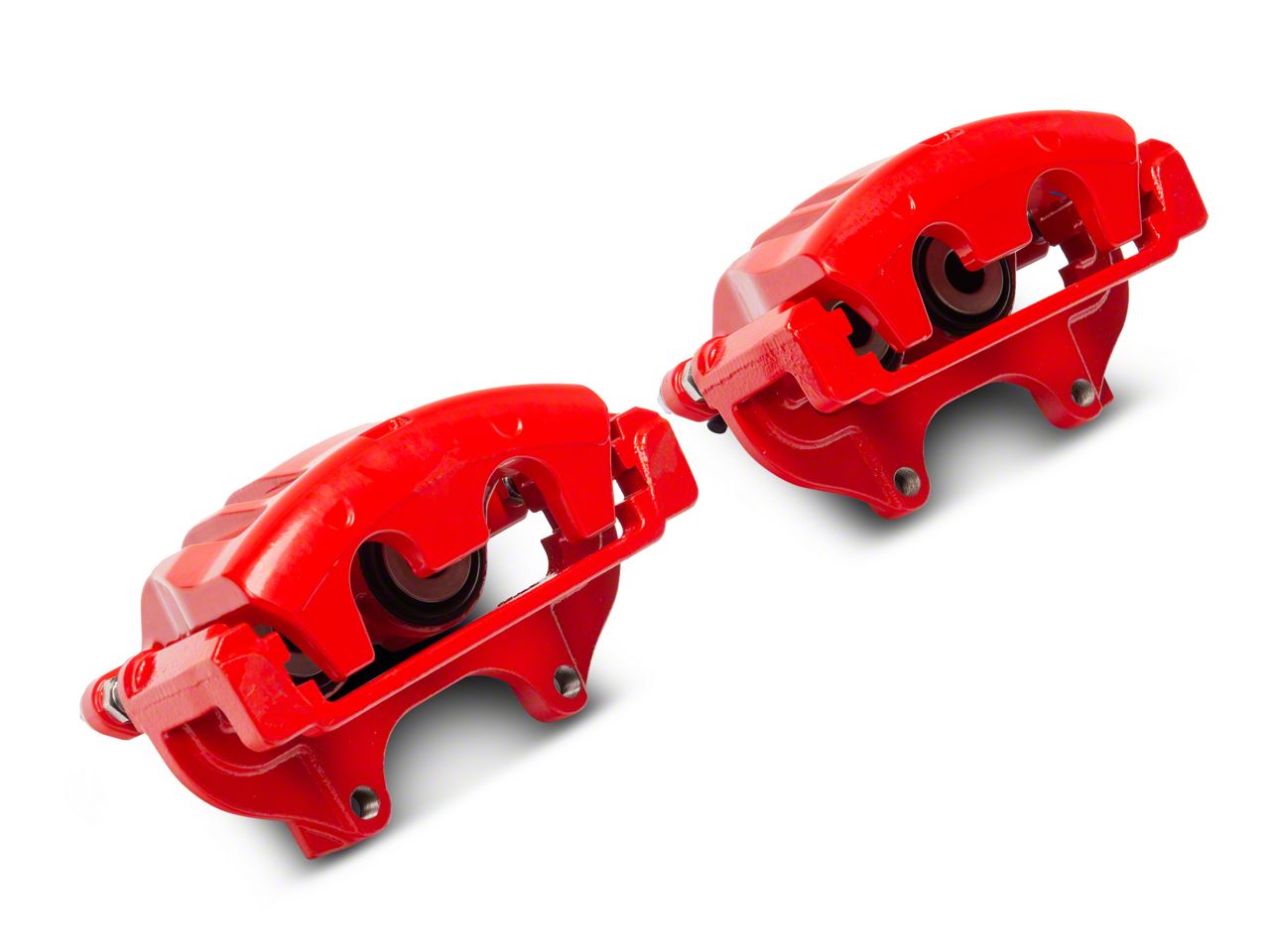 C&L Challenger Performance Series Front Brake Calipers; Red CH21937 (12 ...