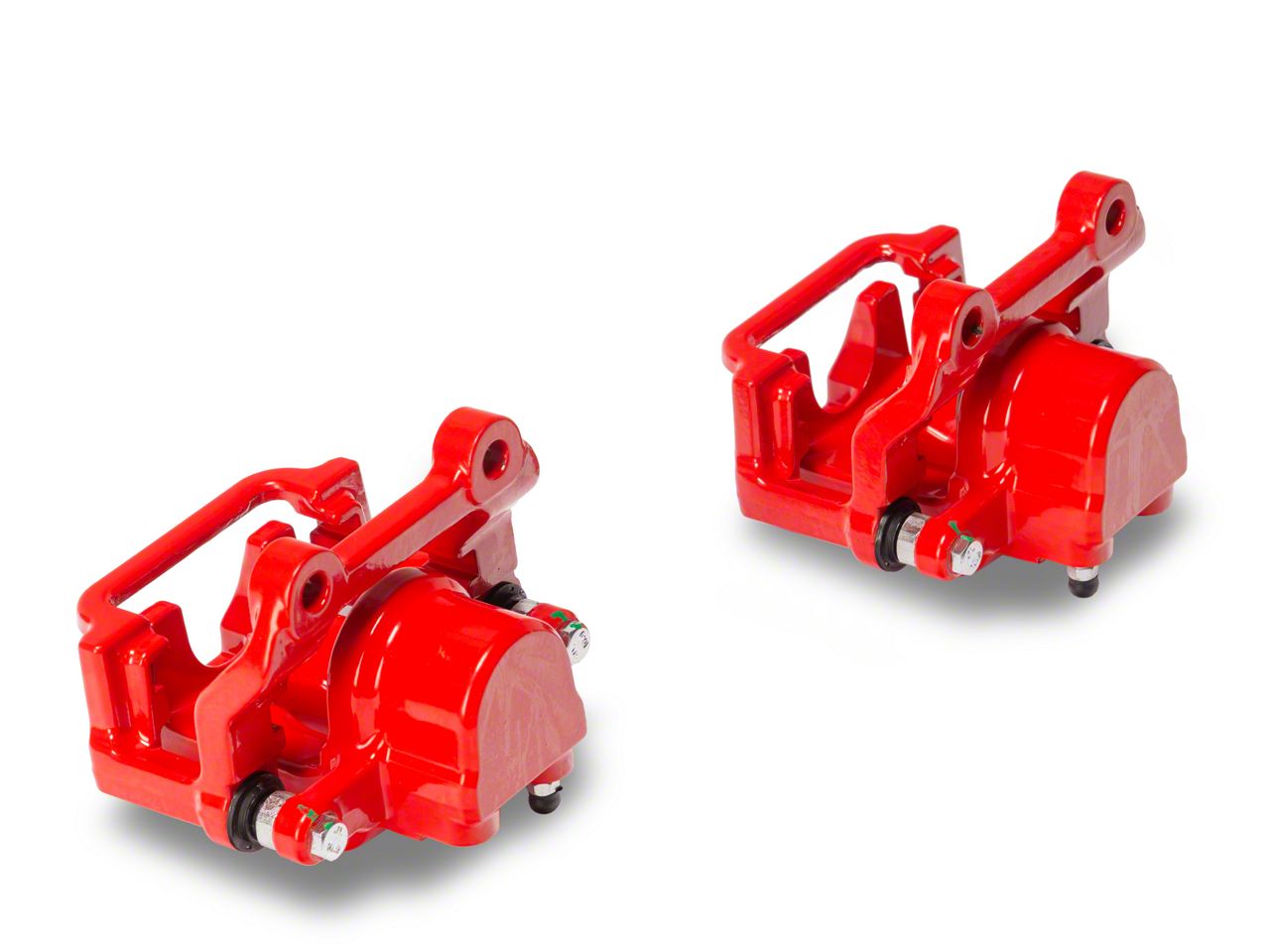 C&L Challenger Performance Series Rear Brake Calipers; Red CH21935 (09 ...
