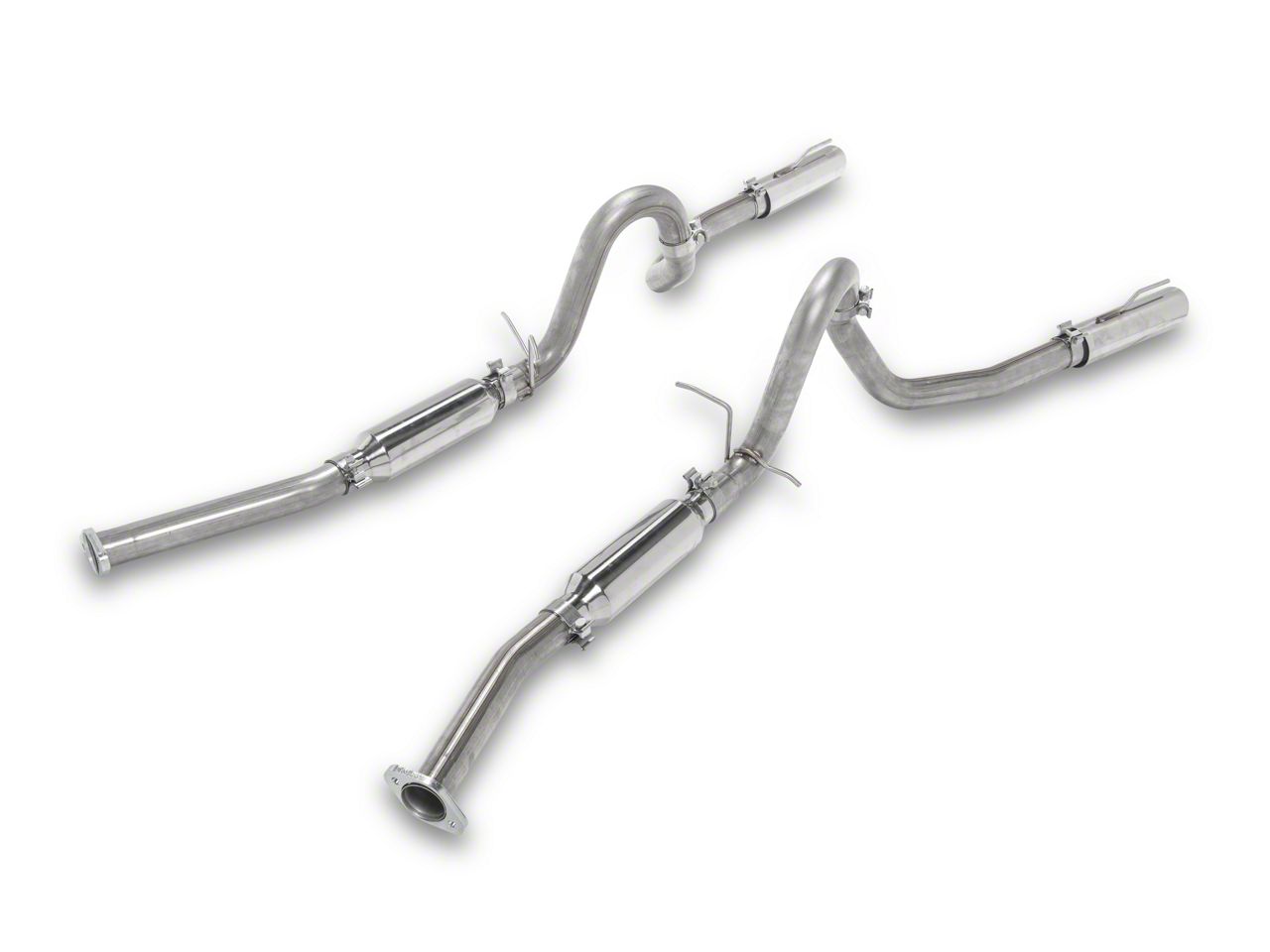 C&L Mustang Cat-Back Exhaust with Polished Tips 431866 (99-04 Mustang ...