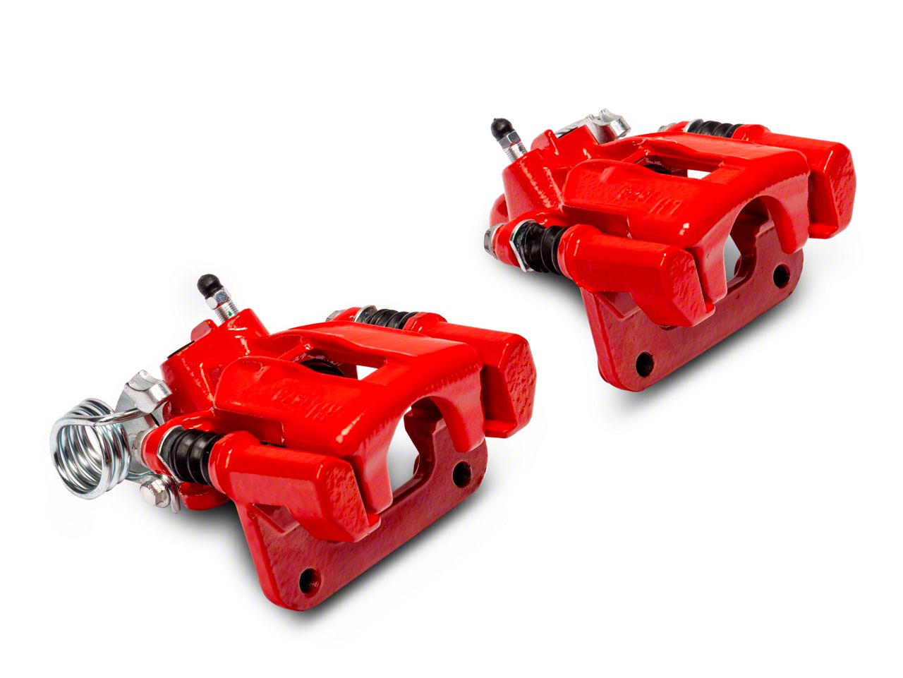 C&L Mustang Performance Series Rear Brake Calipers; Red 431867 (94-04 ...