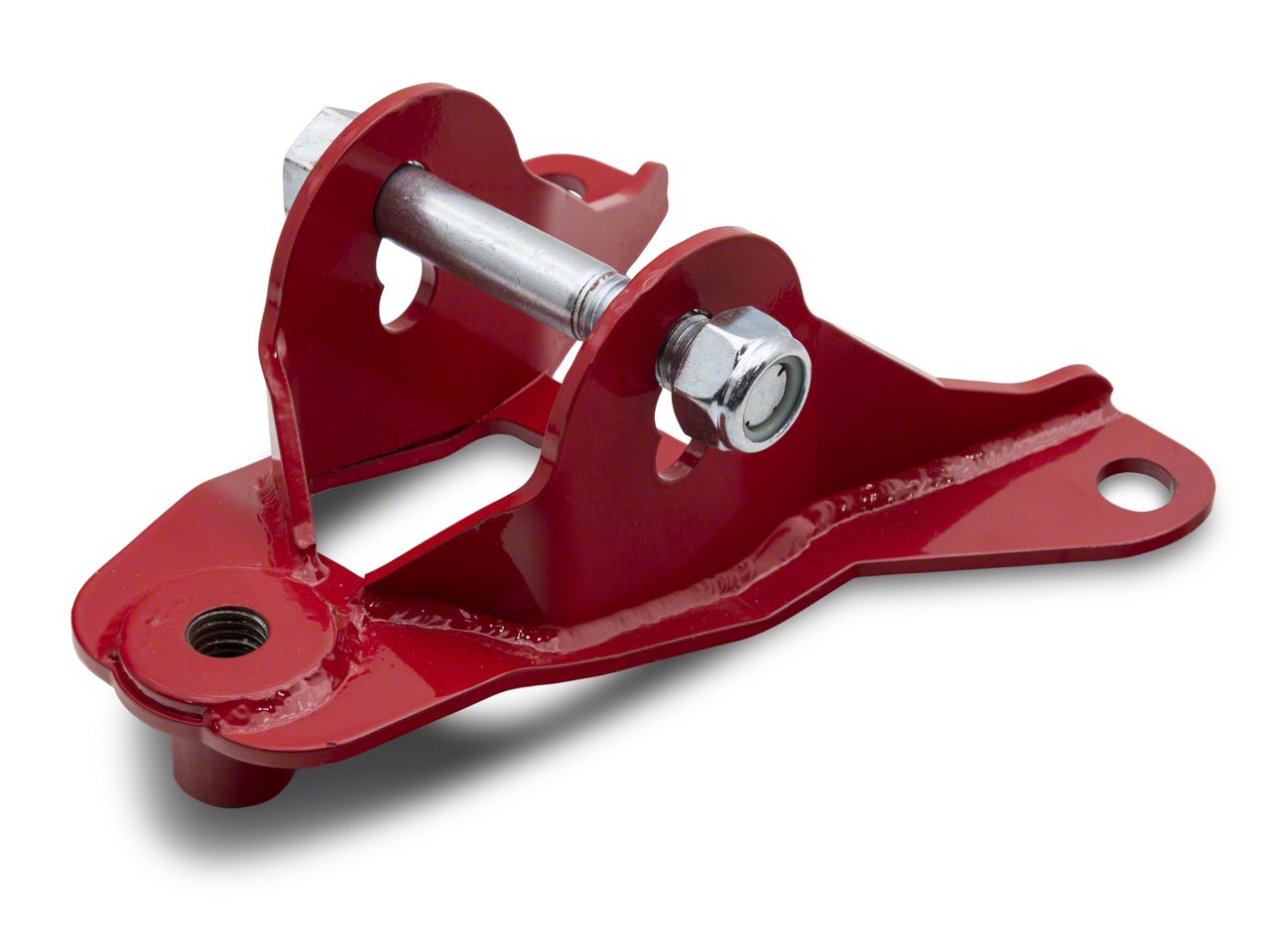 C&L Mustang Rear Upper Control Arm Mount; Red 410880 (11-14 Mustang ...