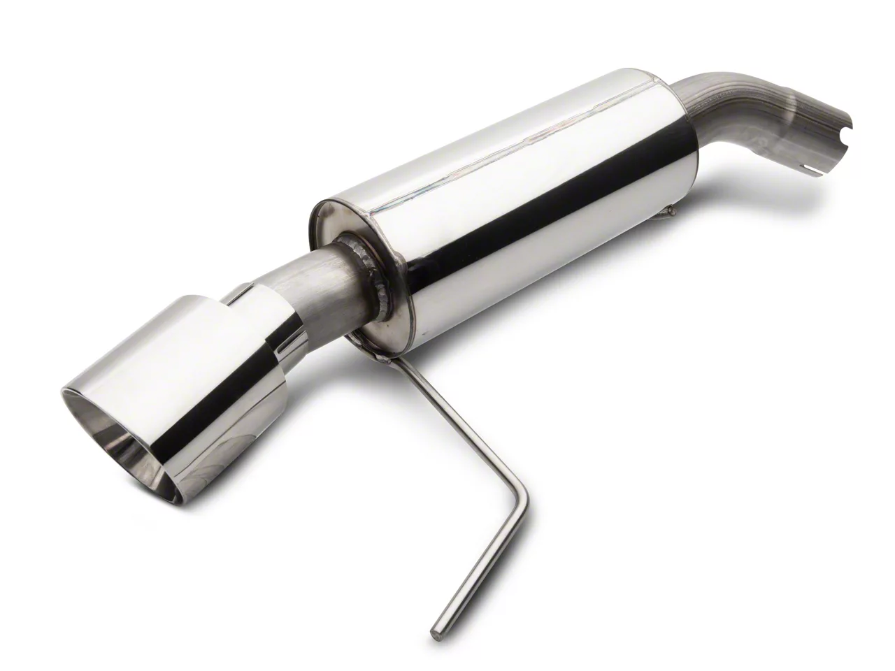 C&L Mustang Sport Axle-Back Exhaust with Polished Tip 413593 (05-10 ...