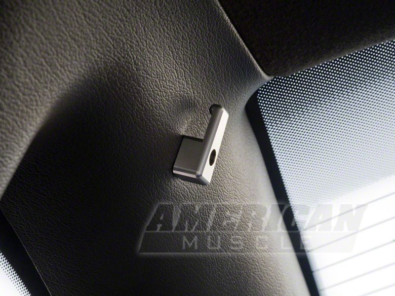 OPR Mustang Brushed Billet Aluminum Coat Hooks 94200 (79-04 Mustang ...