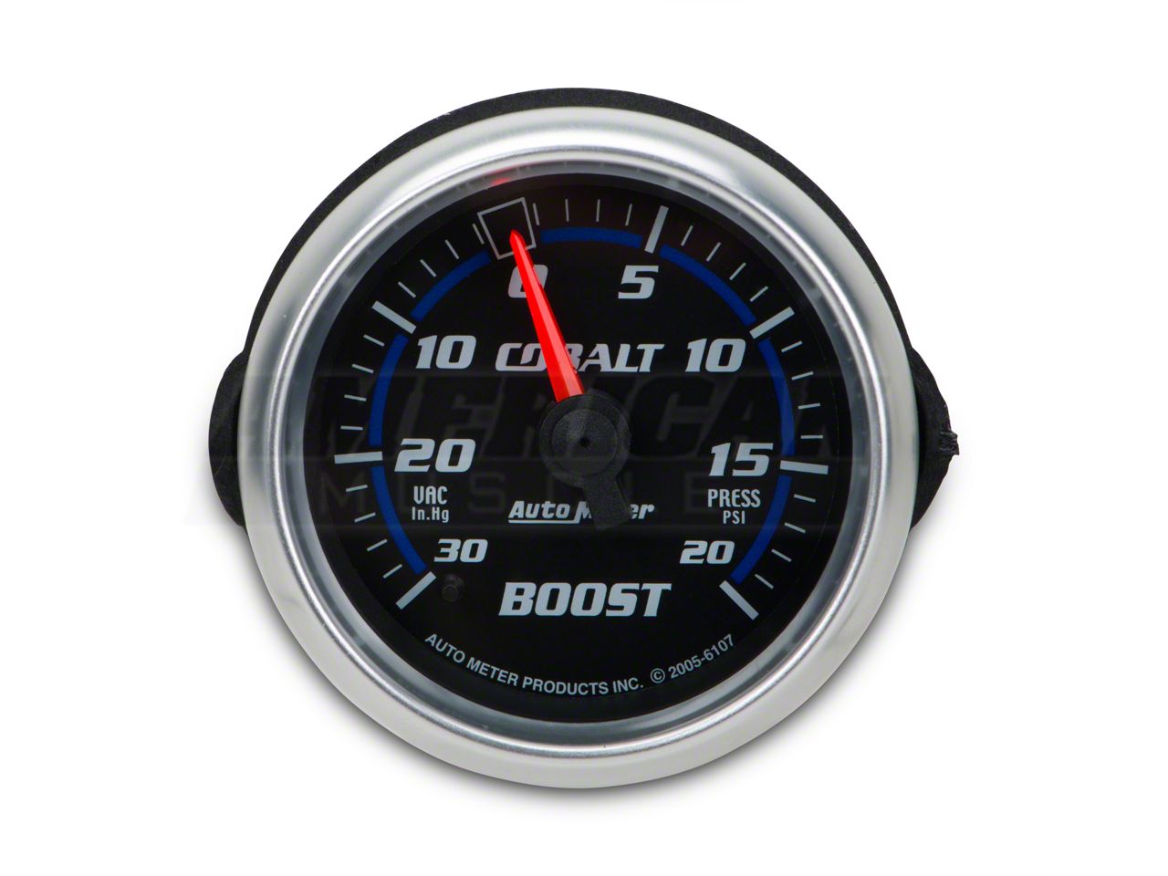 Auto Meter Mustang Cobalt Series 2-1/16-Inch Boost/Vacuum Gauge; 30 ...