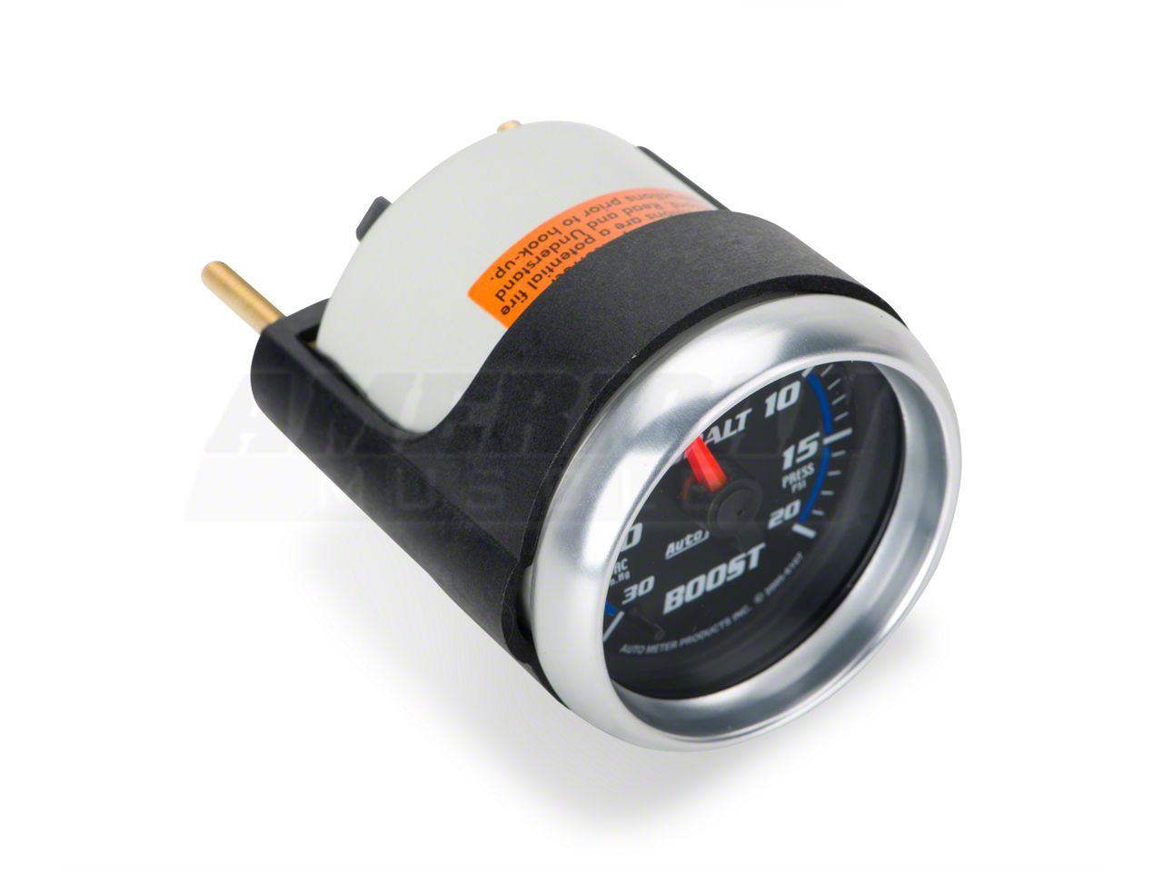 Auto Meter Mustang Cobalt Series 2-1/16-Inch Boost/Vacuum Gauge; 30 ...