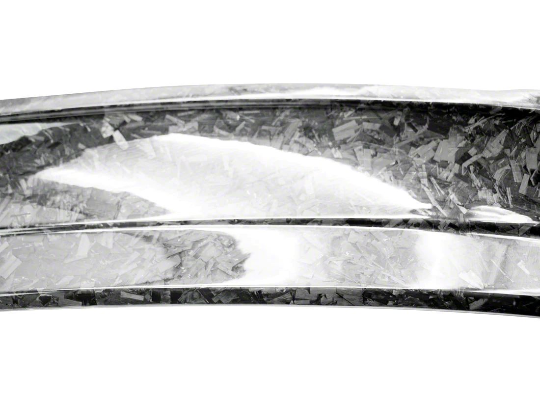 Cobra-Tek Mustang GT350 Style Rear Spoiler; Forged Carbon Fiber CBK-MTG ...