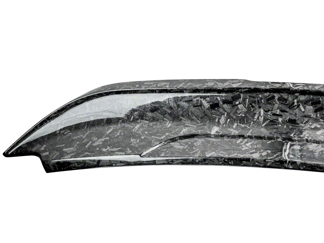 Cobra-Tek Mustang GT350 Style Rear Spoiler; Forged Carbon Fiber CBK-MTG ...