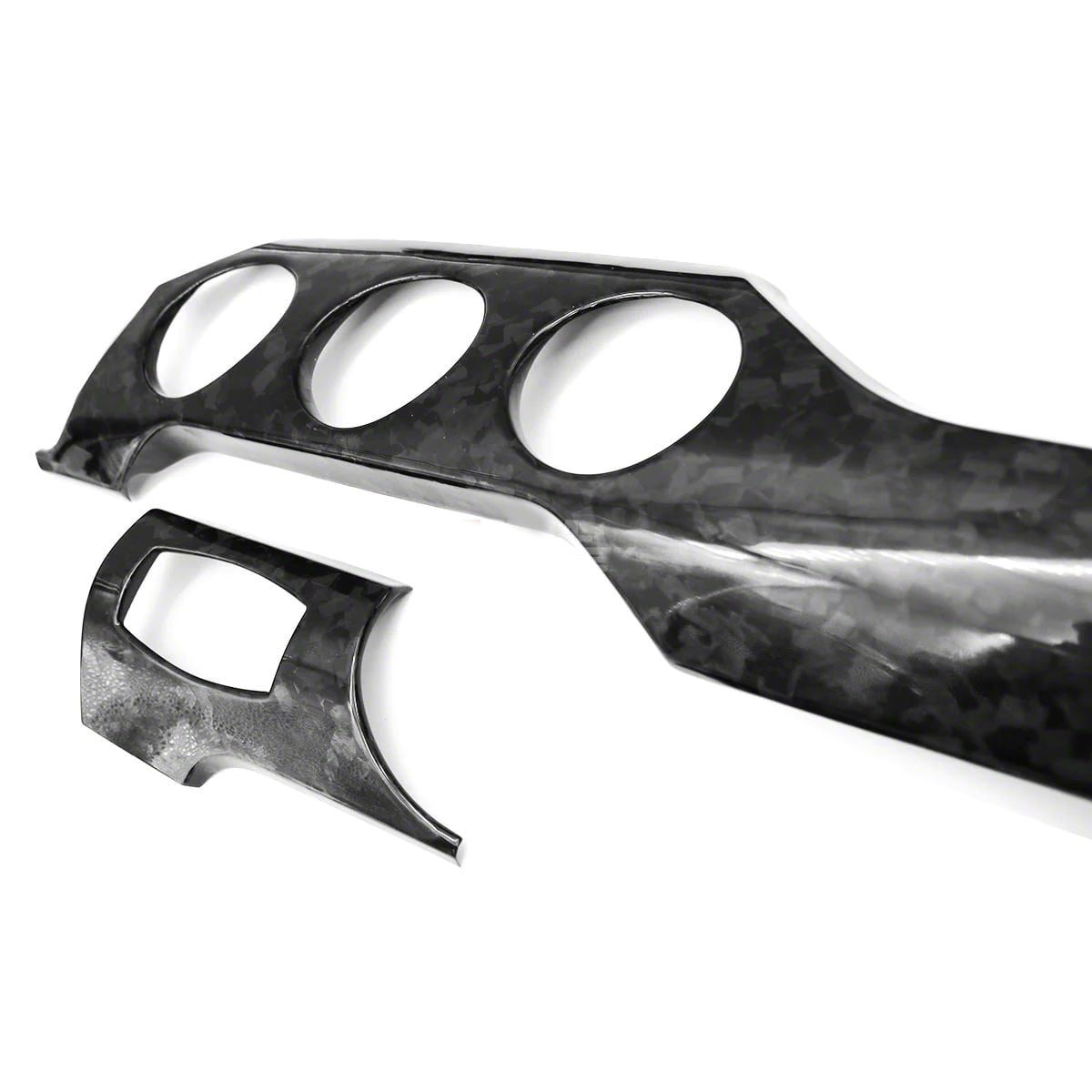 Cobra-Tek Mustang Non-Performance Pack Dashboard Trim; Forged Carbon ...
