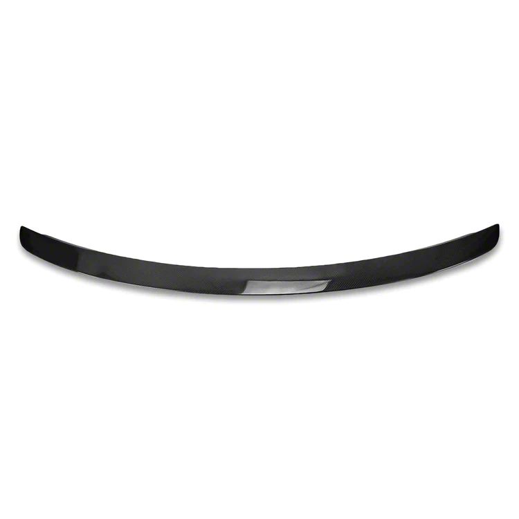 Cobra-Tek Mustang OEM Style Rear Spoiler; Gloss Black Carbon Fiber CBK ...