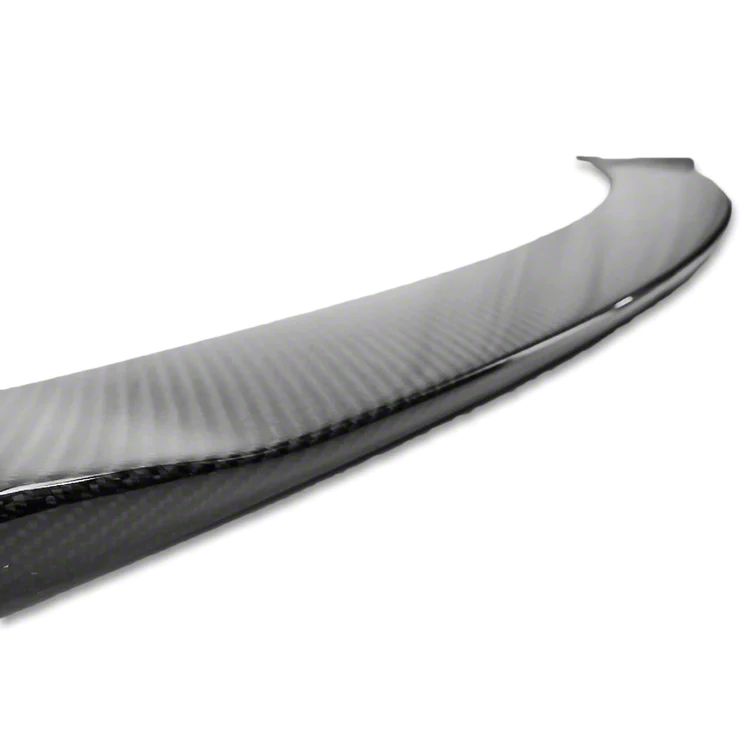 Cobra-Tek Mustang OEM Style Rear Spoiler; Gloss Black Carbon Fiber CBK ...