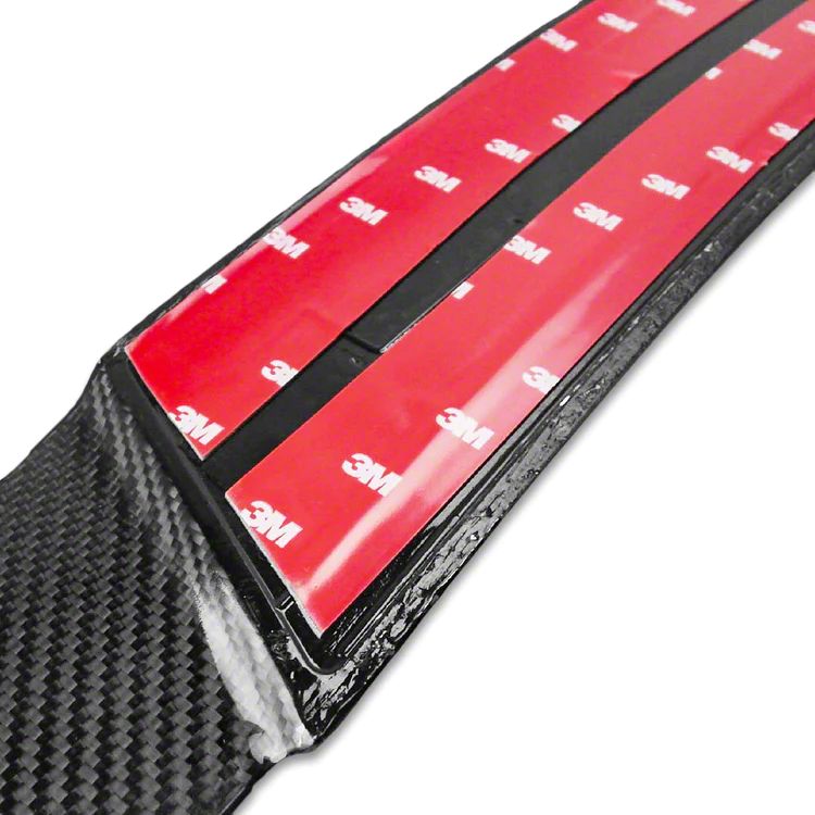 Cobra-Tek Mustang OEM Style Rear Spoiler; Gloss Black Carbon Fiber CBK ...