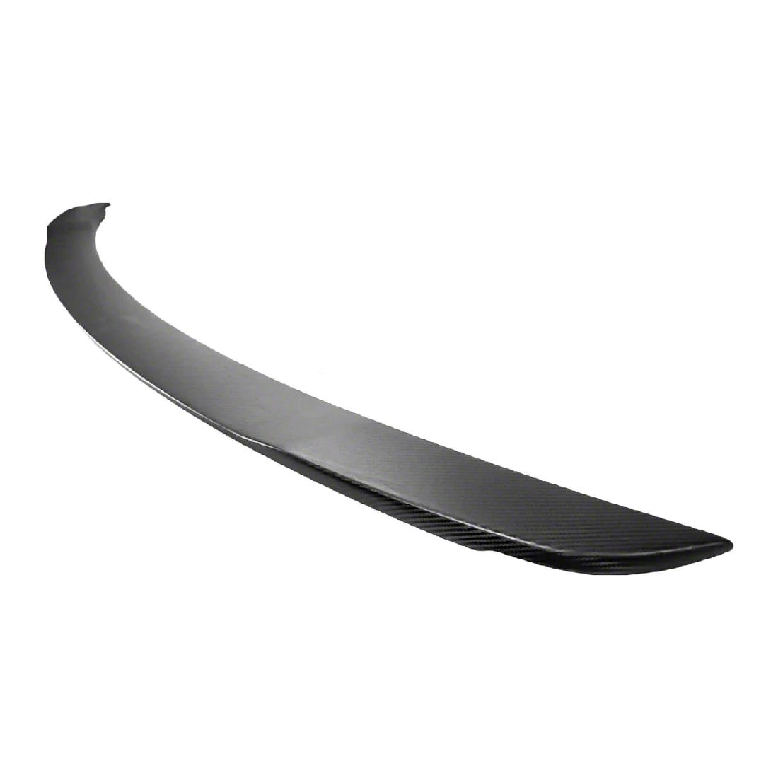 Mustang OEM Style Rear Spoiler; Matte Black Carbon Fiber (15-23 Mustang ...