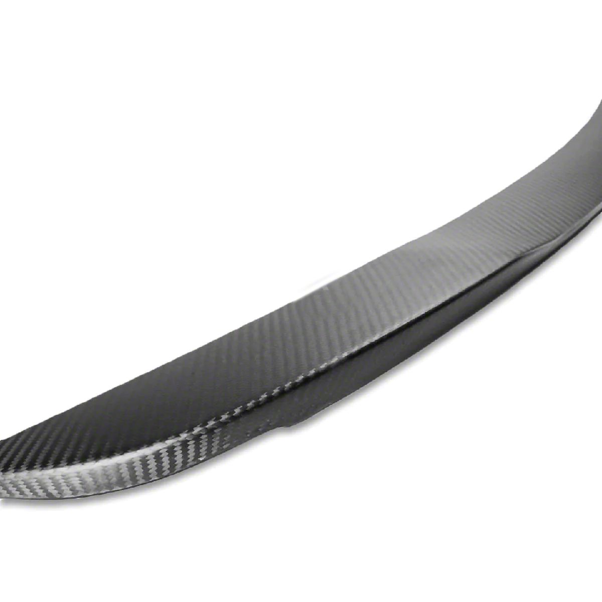 Cobra-Tek Mustang OEM Style Rear Spoiler; Matte Black Carbon Fiber CBK ...