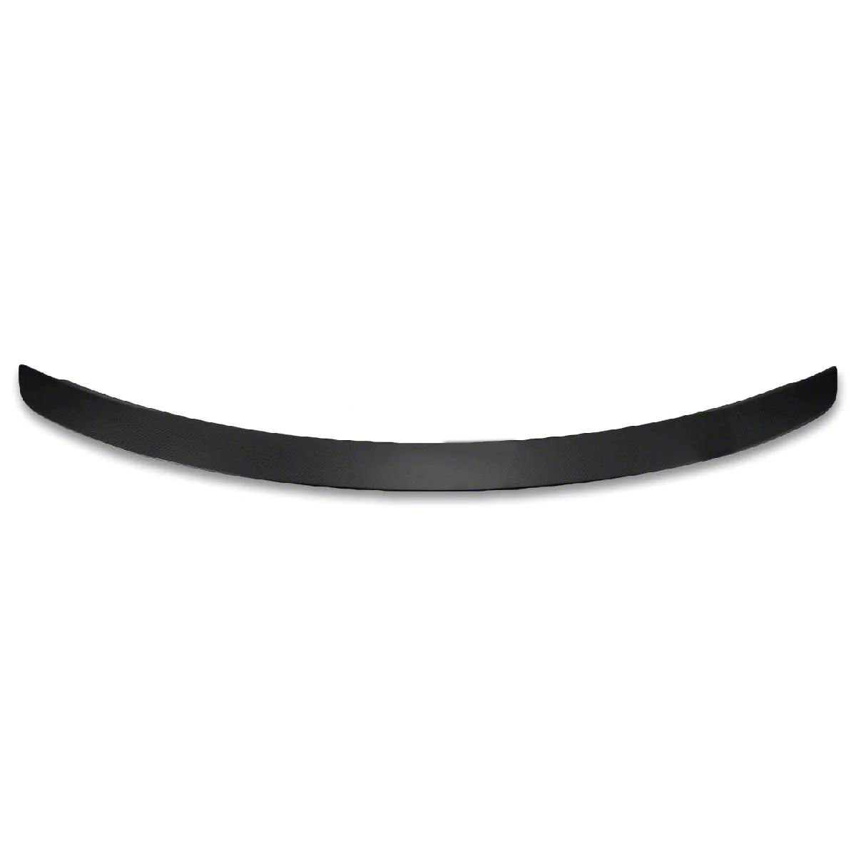 Cobra-Tek Mustang OEM Style Rear Spoiler; Matte Black Carbon Fiber CBK ...