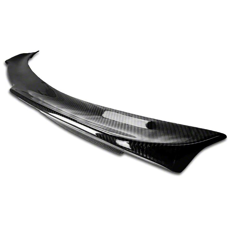 Cobra-Tek Mustang Rear Spoiler; Gloss Black Carbon Fiber CBK-MTG ...