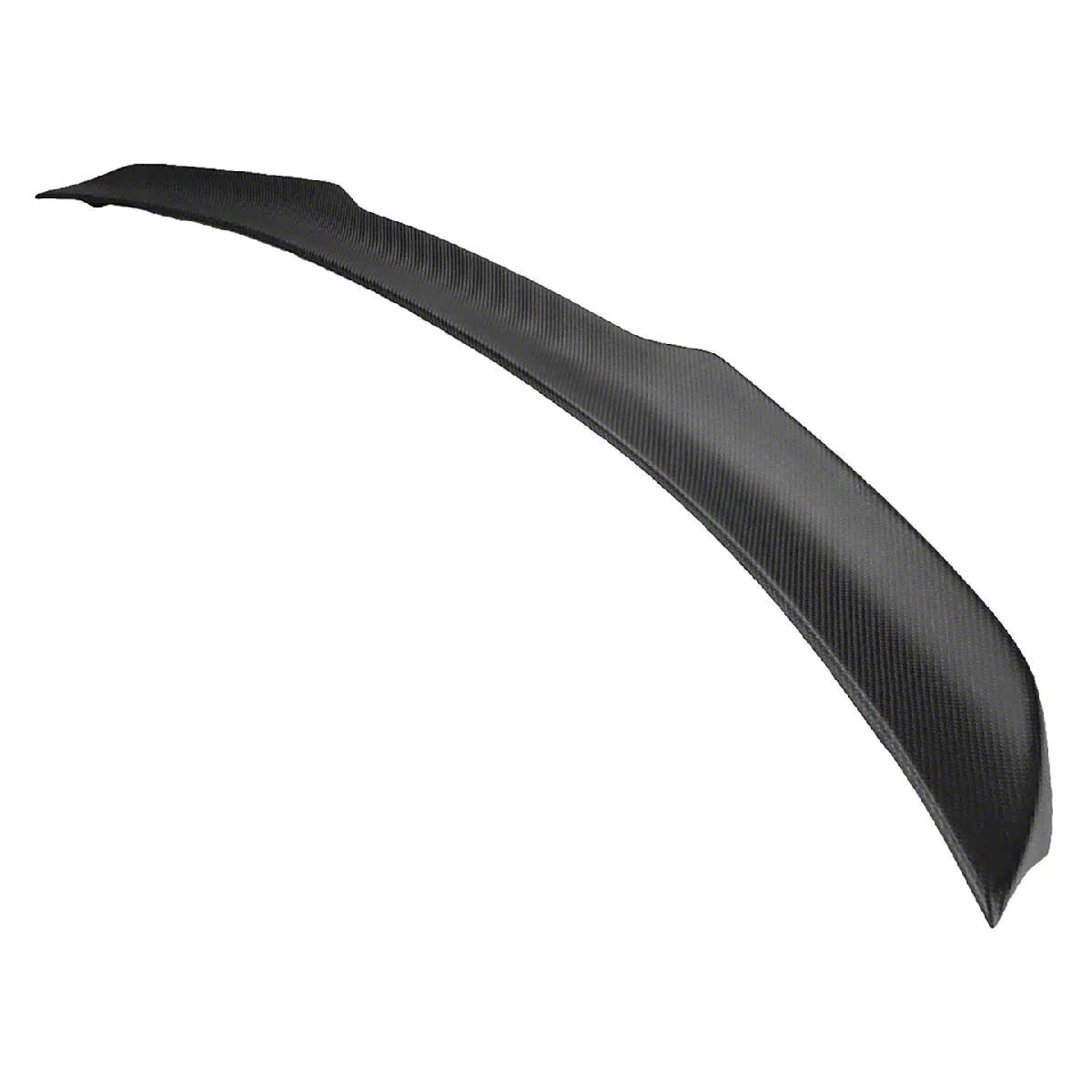 Cobra-Tek Mustang Rear Spoiler; Matte Black Carbon Fiber CBK-MTG ...