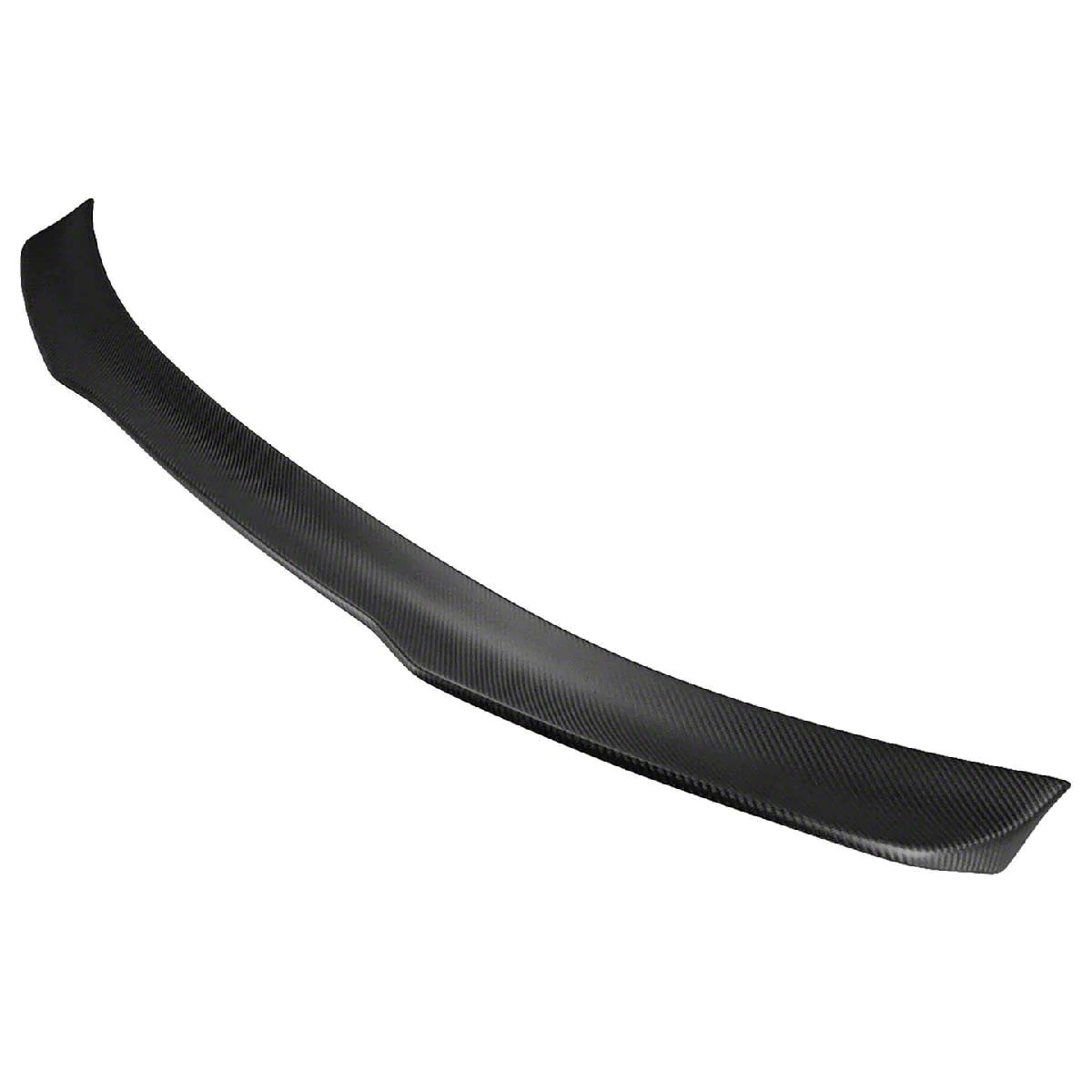 Cobra-Tek Mustang Rear Spoiler; Matte Black Carbon Fiber CBK-MTG ...