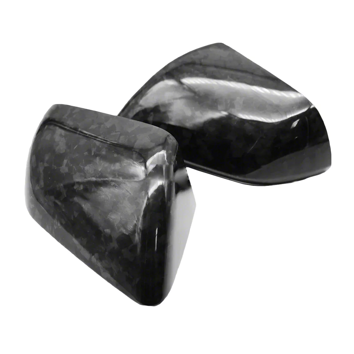 Cobra-Tek Mustang Side View Mirror Covers without Turn Signal Openings ...