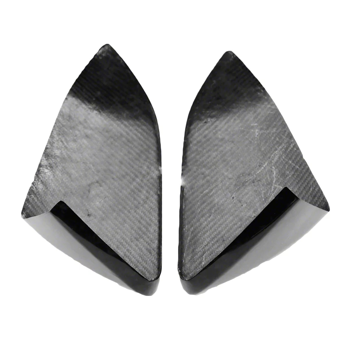 Cobra-Tek Mustang Side View Mirror Covers without Turn Signal Openings ...