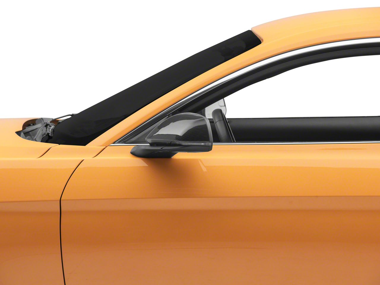 Cobra-Tek Mustang Side View Mirror Covers with Turn Signal Openings ...