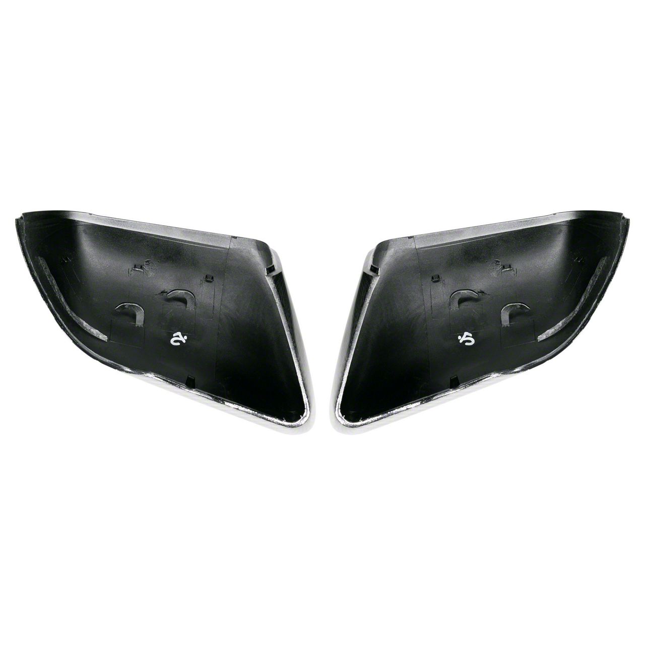 Cobra-Tek Mustang Side View Mirror Covers with Turn Signal Openings ...