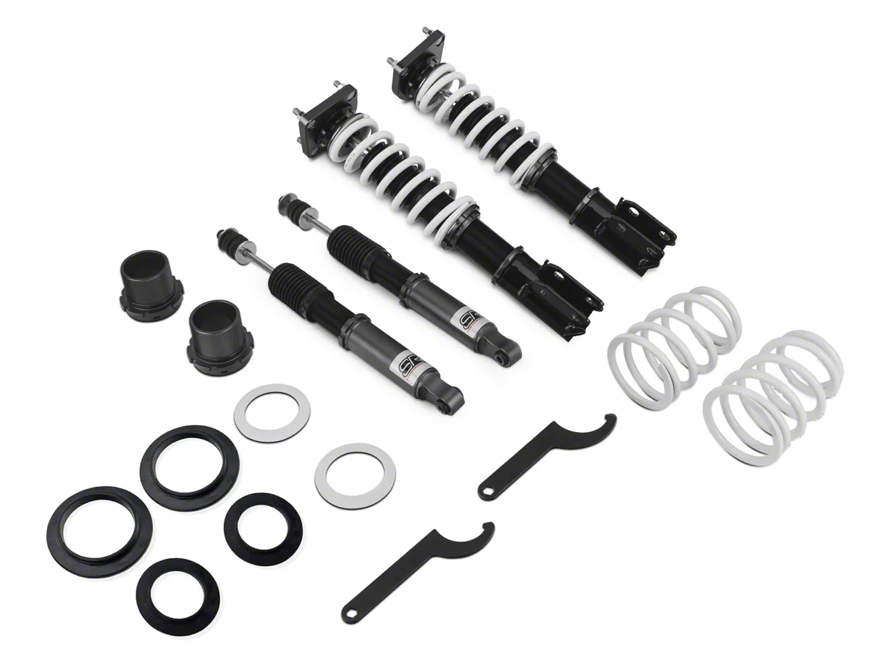 SR Performance Mustang V2 Height and Damping Adjustable Coil-Over Kit ...