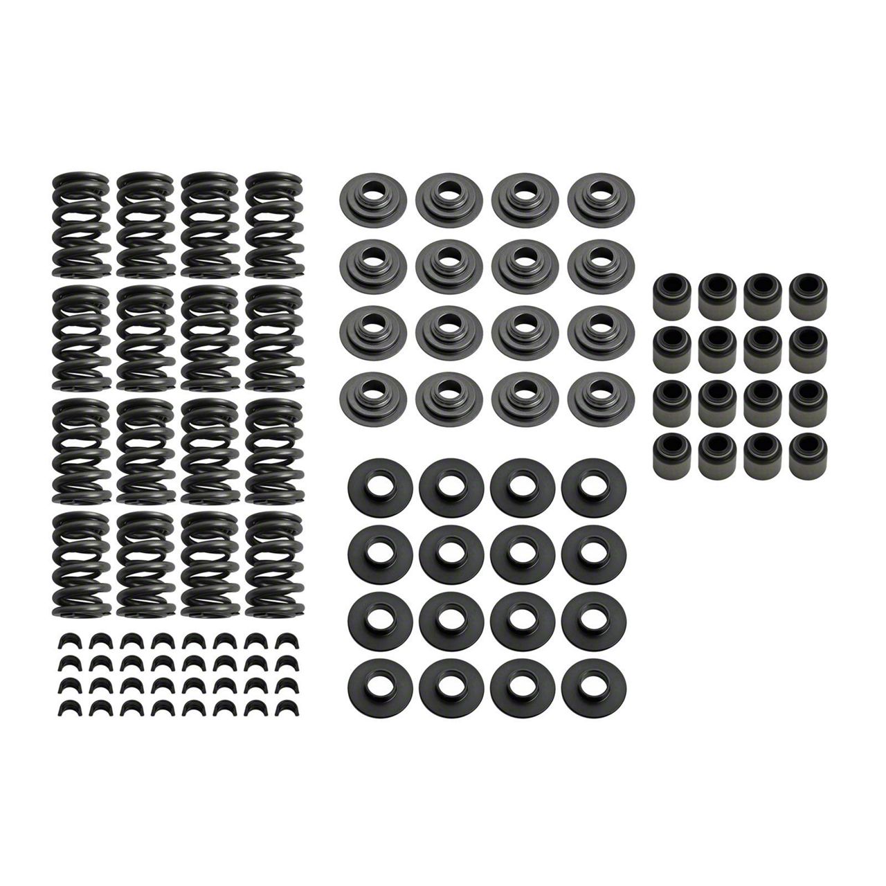 Comp Cams Camaro LS Engine Dual Valve Spring Kit; Tool Steel Retainers ...